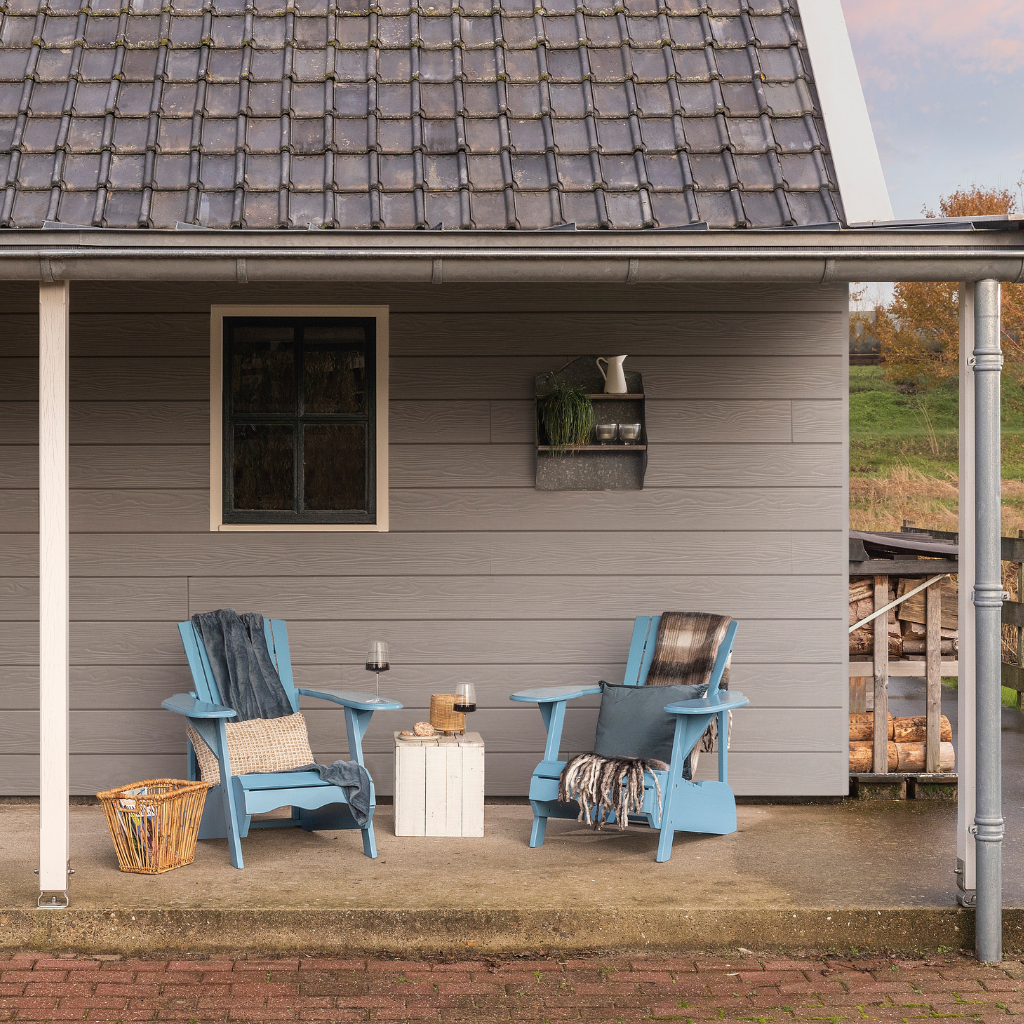 Cedral Click C77 Pebble Grey Fibre Cement Cladding Board Cladding