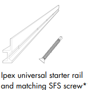Trespa Pura Starter Profile (5pk) – Cladding Supplies Online Ltd
