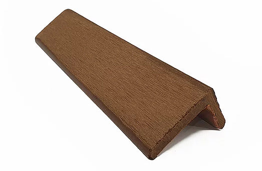 Composite Decking Corner Finishing Trim - Teak – Cladding Supplies ...